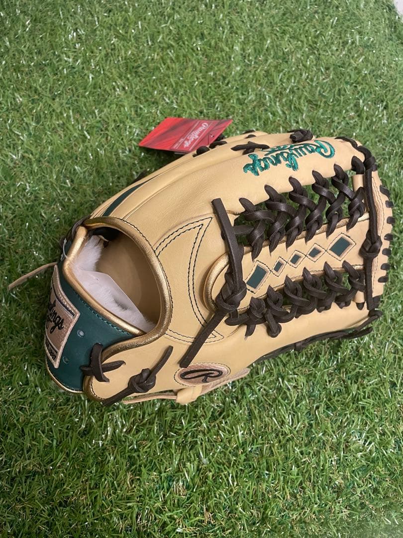 新品　Rawlings 軟式 HOH Wizard #01 外野手用　グリーン
