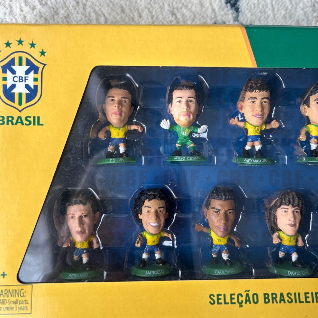 Soccer Starz 2014ブラジル代表フィギュアセット 11体入り