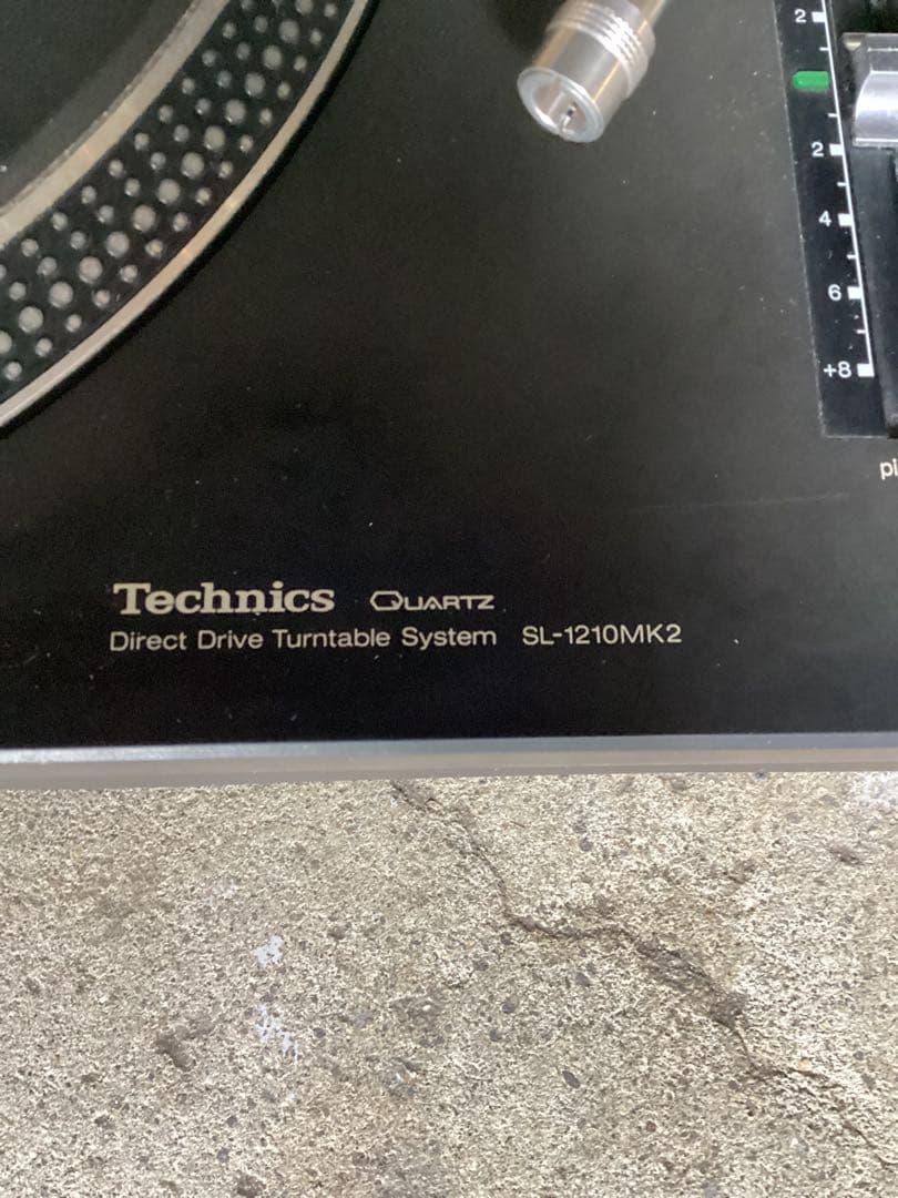 完全ジャンク　Technics SL-1210MK2 ターンテーブル