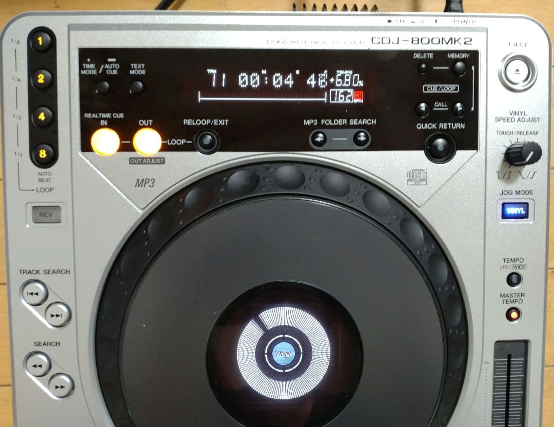 Pioneer CDJ-800mk2 　動作確認済み　元箱あり　美品