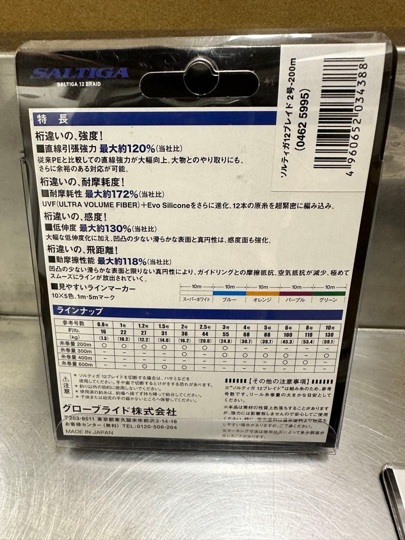 ダイワ　ソルティガ12ブレイド2号　3個セット