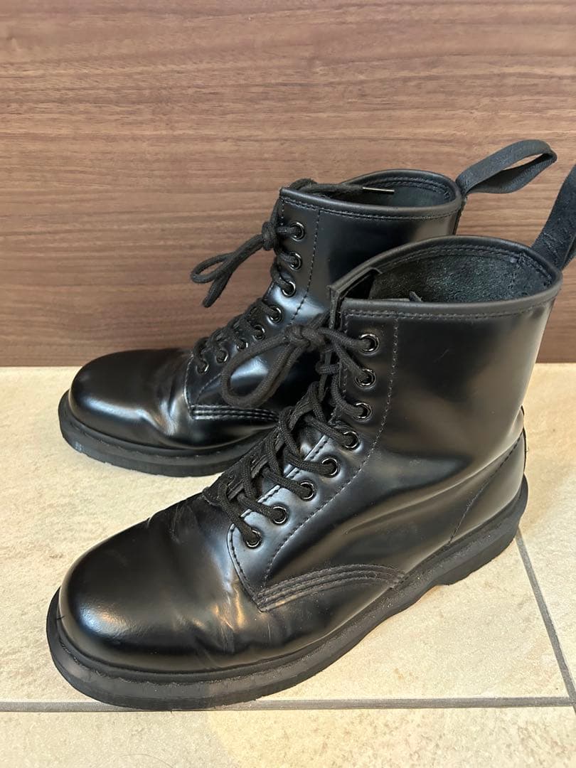 Dr. Martens ドクターマーチン　オールブラックUKサイズ8