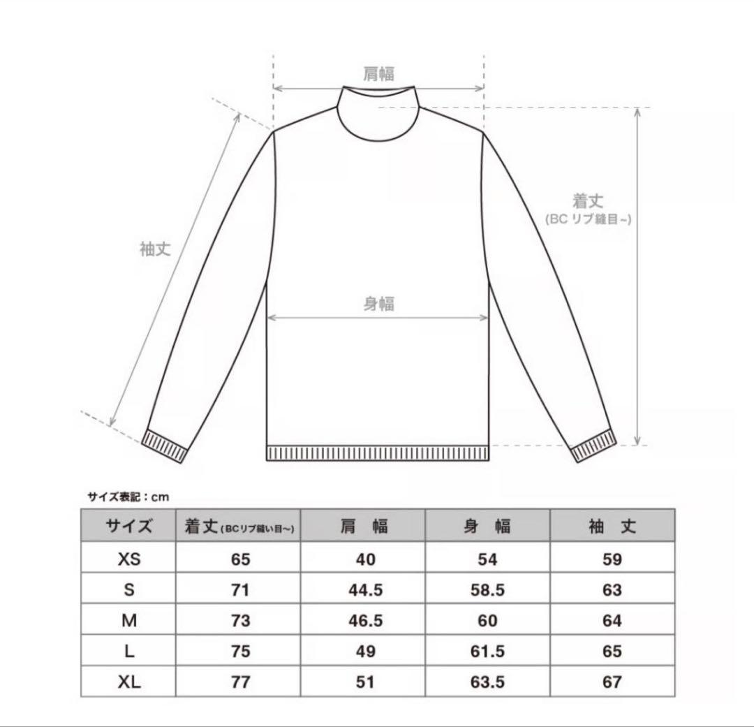 NO GOLF NECK PISTE Mサイズ