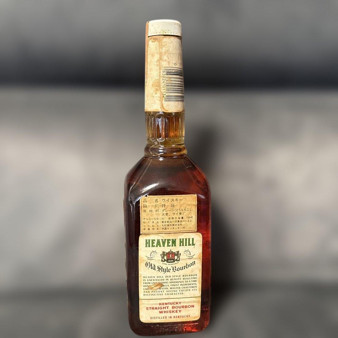 未開封　HEAVEN HILL バーボン　43% 750ml