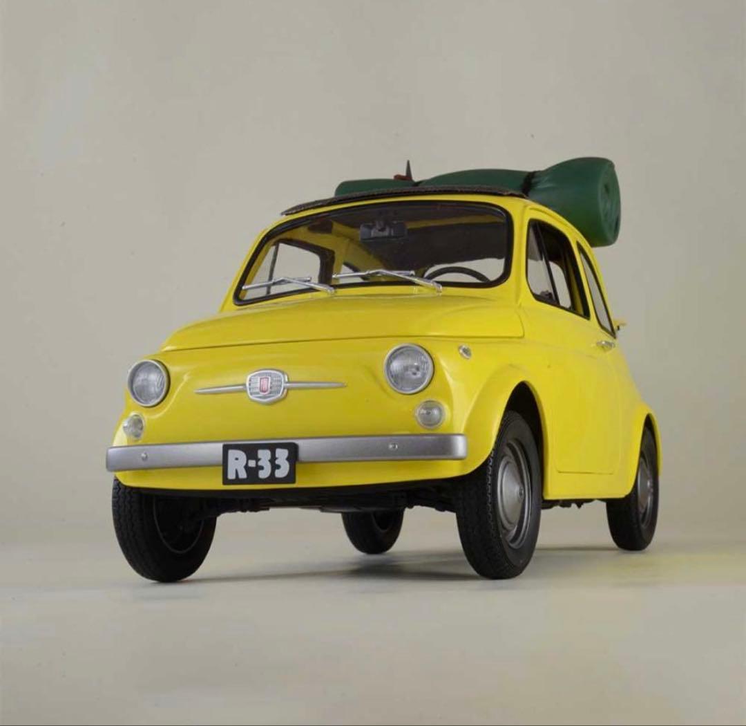 ルパン三世 カリオストロの城 FIAT 500 1/12 ダイキャスト完成品