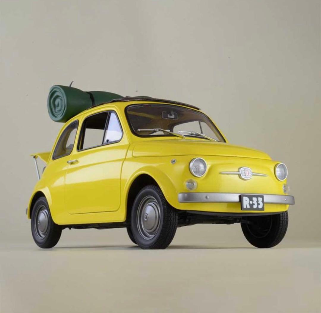 ルパン三世 カリオストロの城 FIAT 500 1/12 ダイキャスト完成品