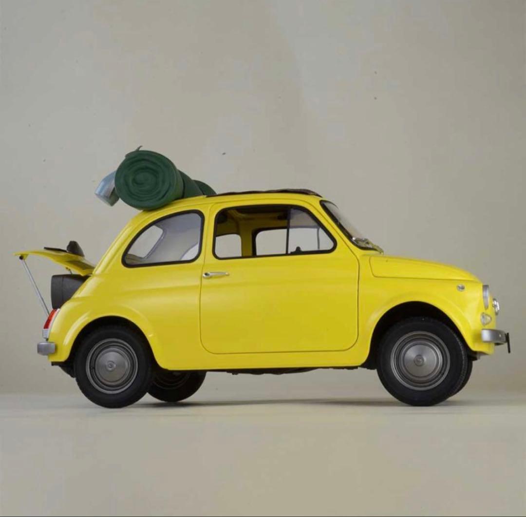 ルパン三世 カリオストロの城 FIAT 500 1/12 ダイキャスト完成品