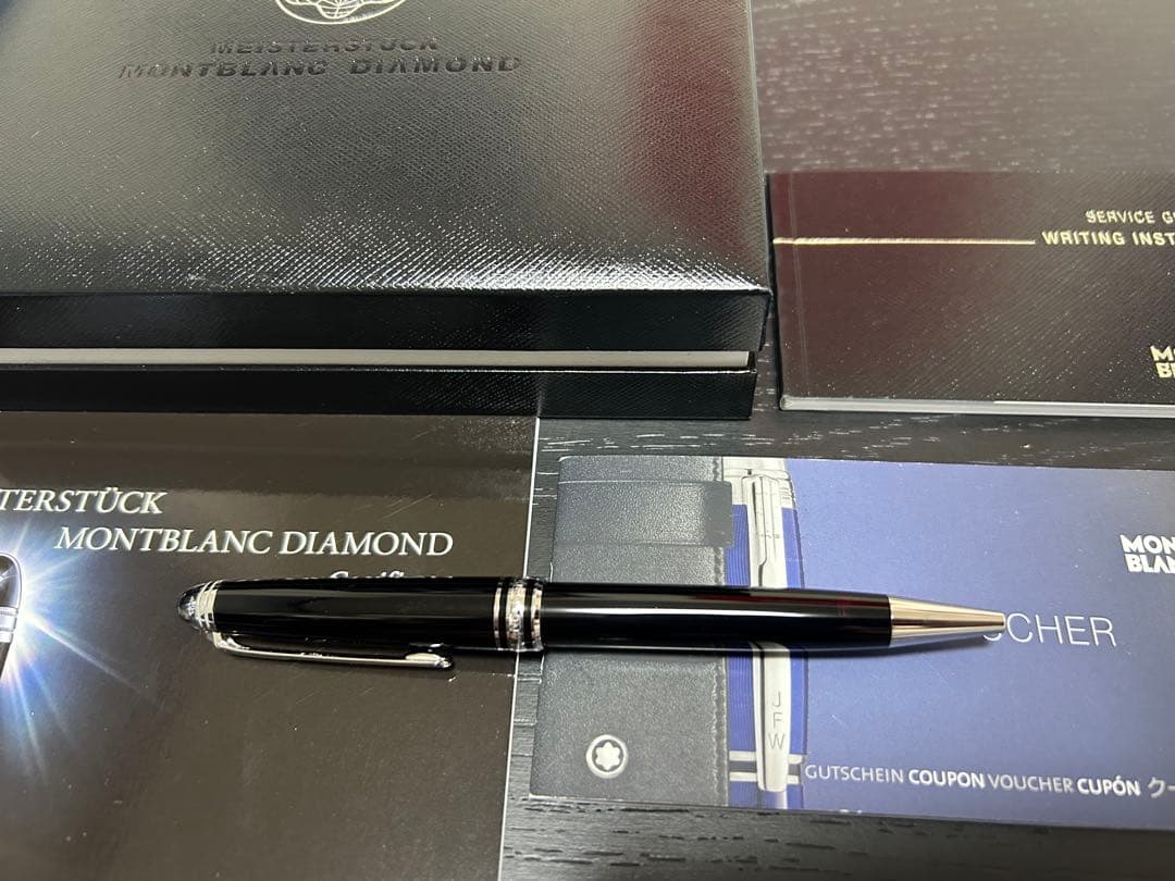 極美品 Montblanc モンブラン クラシック ダイヤモンド ボールペン