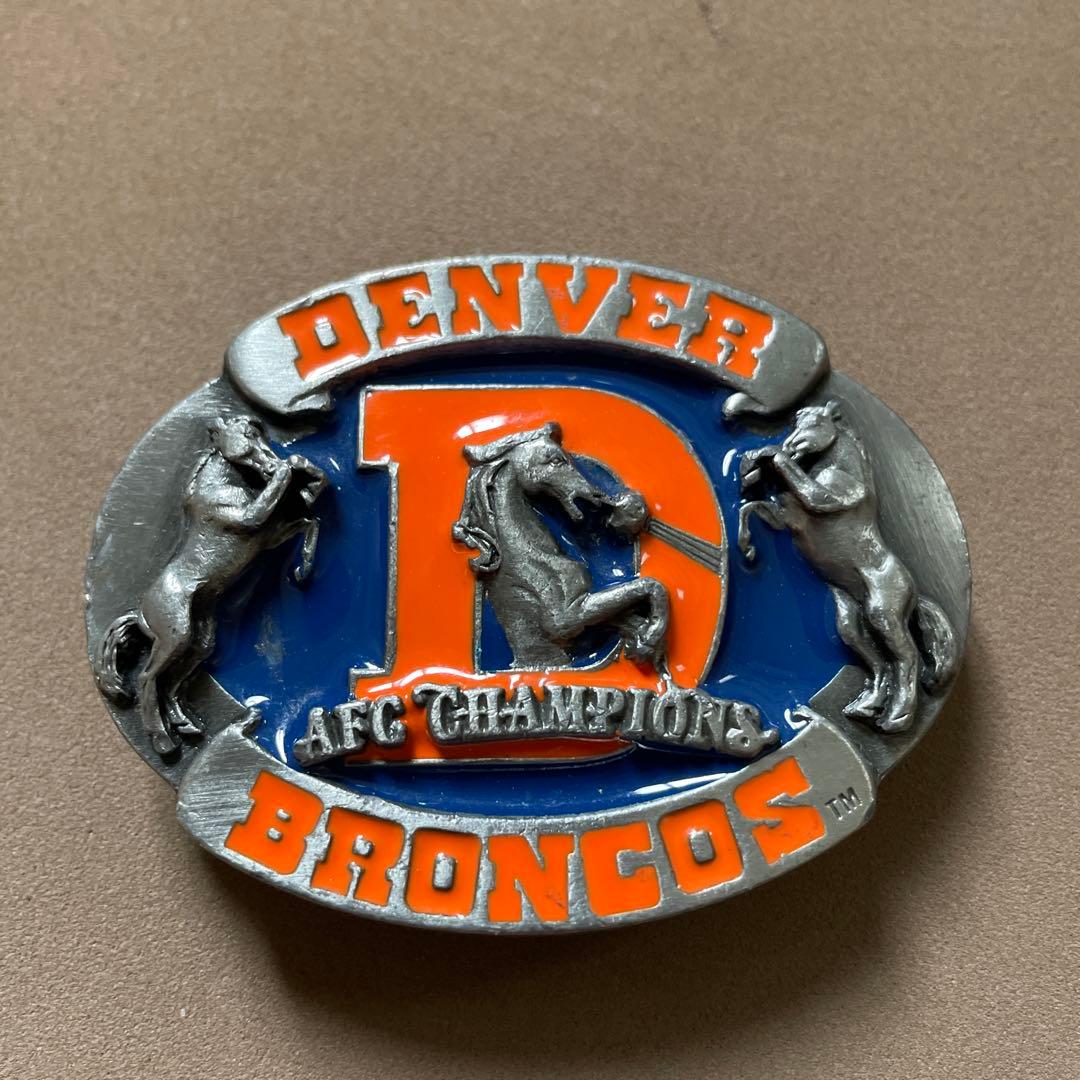 DENVER BRONCOS AFC CHAMPIONS バッジ 限定1036