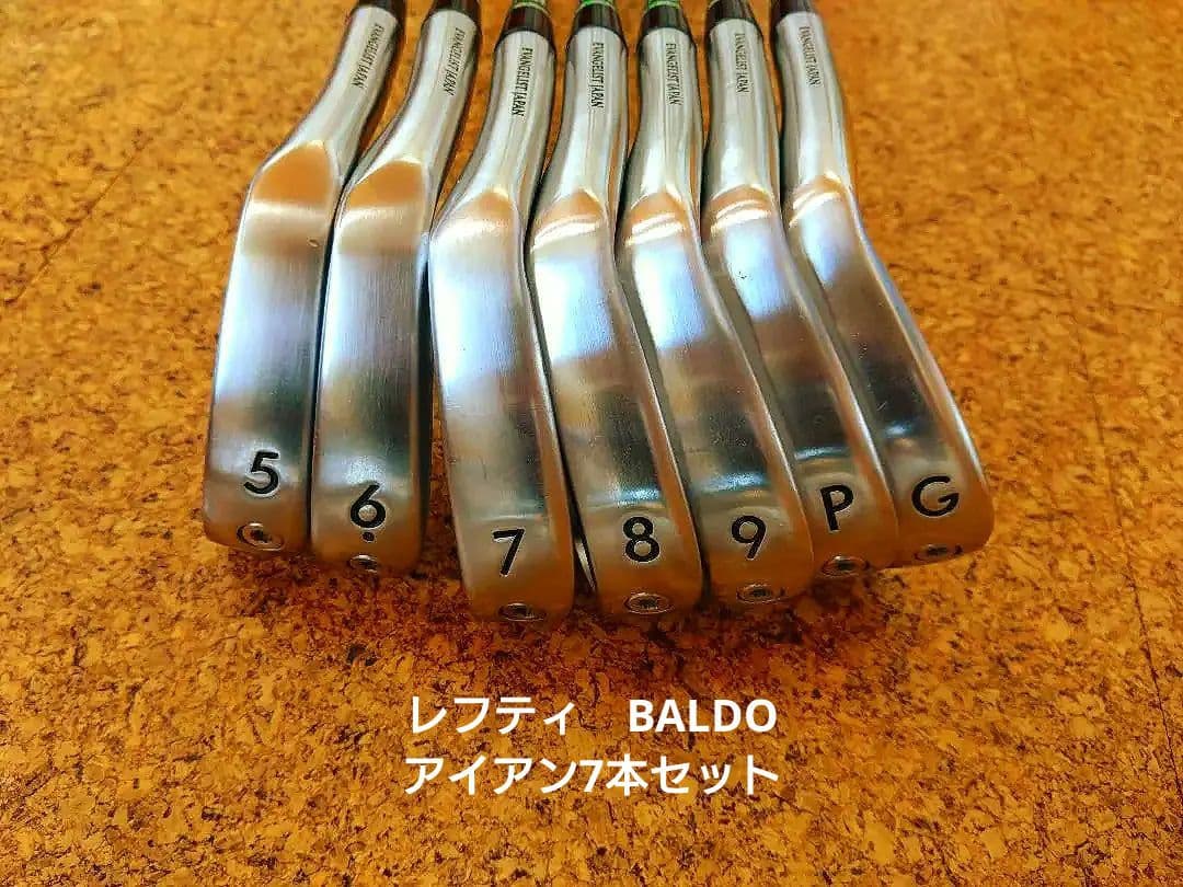 レフティ　BALDOアイアン7本セット