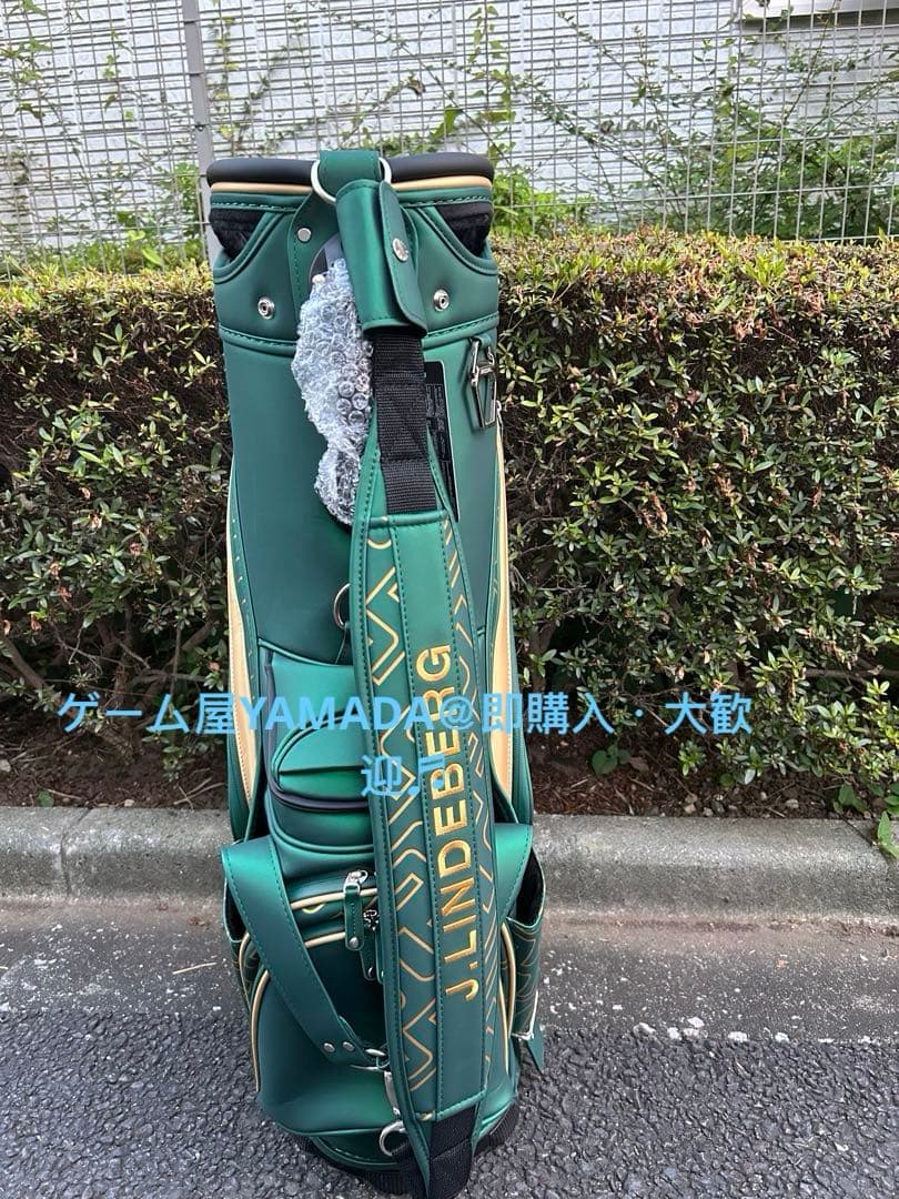 ジェイリンドバーグJLINDEBERG コラボ キャディバッグ ボールバッグPU