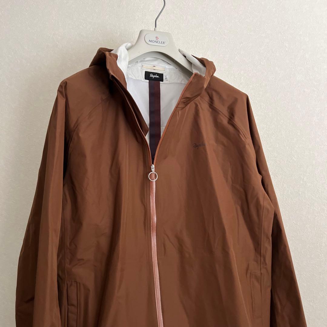 美品 Rapha 機能性 ラファ ナイロン ジャケット 防水 撥水 L
