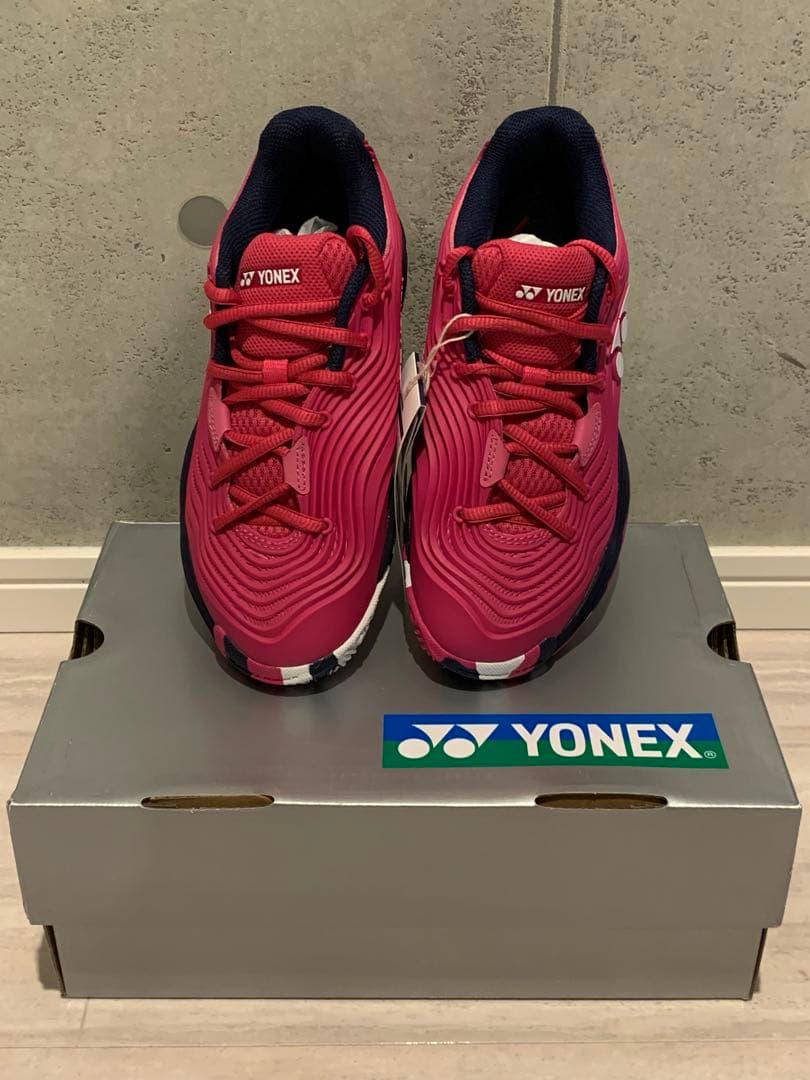 新品未使用　ヨネックス　YONEX シューズ　ローズピンク　SHTF5LGC