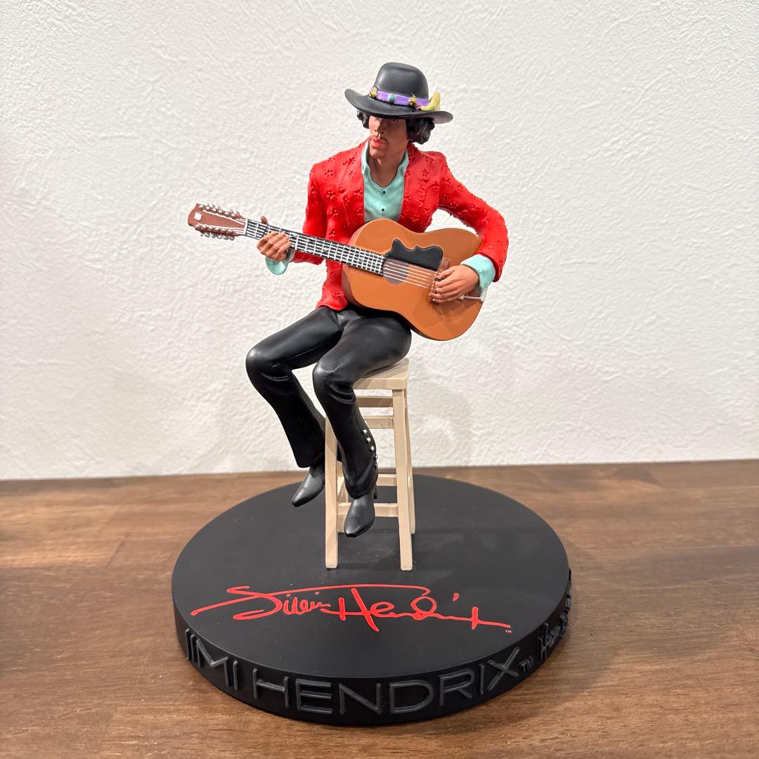 【訳あり品】ジミ・ヘンドリックス　Rock Iconz Statue フィギュア