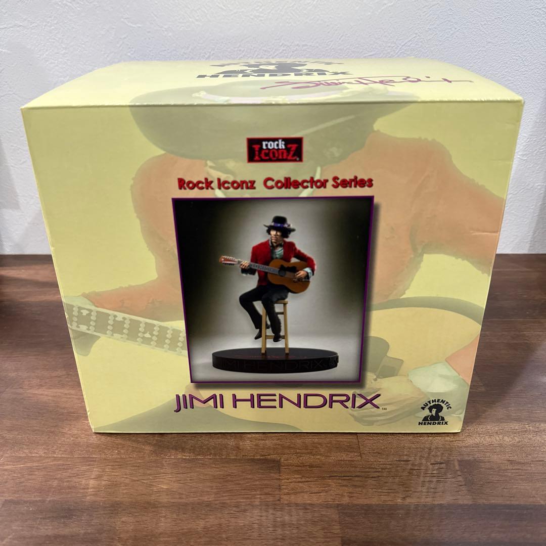 【訳あり品】ジミ・ヘンドリックス　Rock Iconz Statue フィギュア
