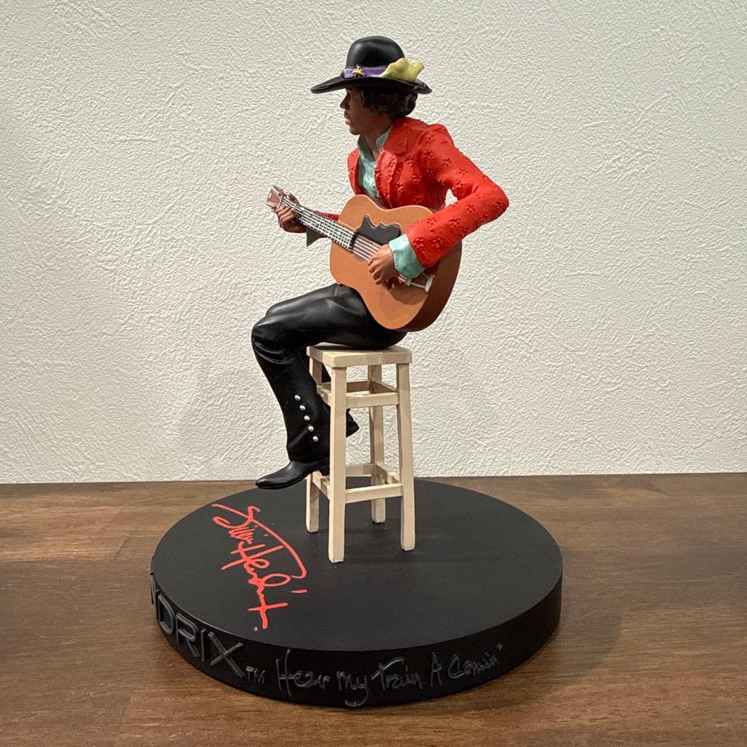 【訳あり品】ジミ・ヘンドリックス　Rock Iconz Statue フィギュア