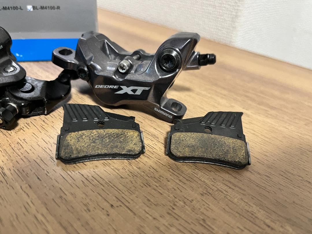 SHIMANO BL-M4100 ブレーキレバー 他MTBブレーキ多数オマケ付