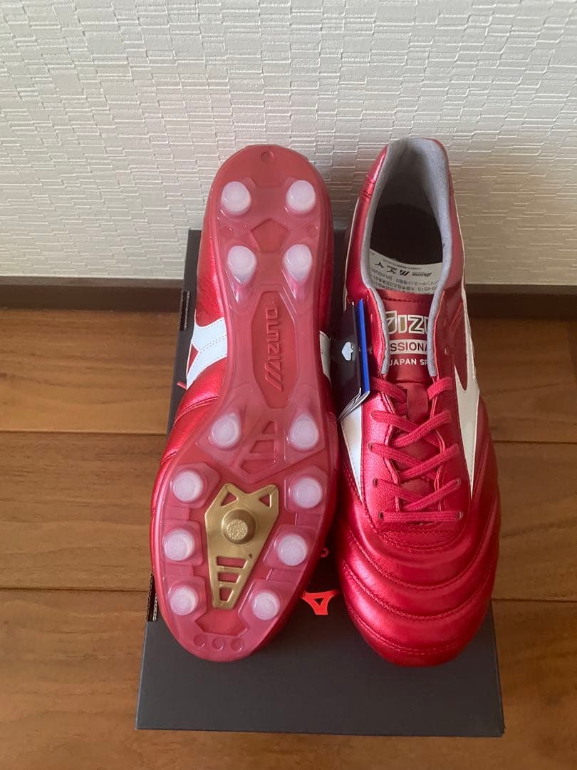 MIZUNO モレリア2Japan Ruby red 40周年記念モデル