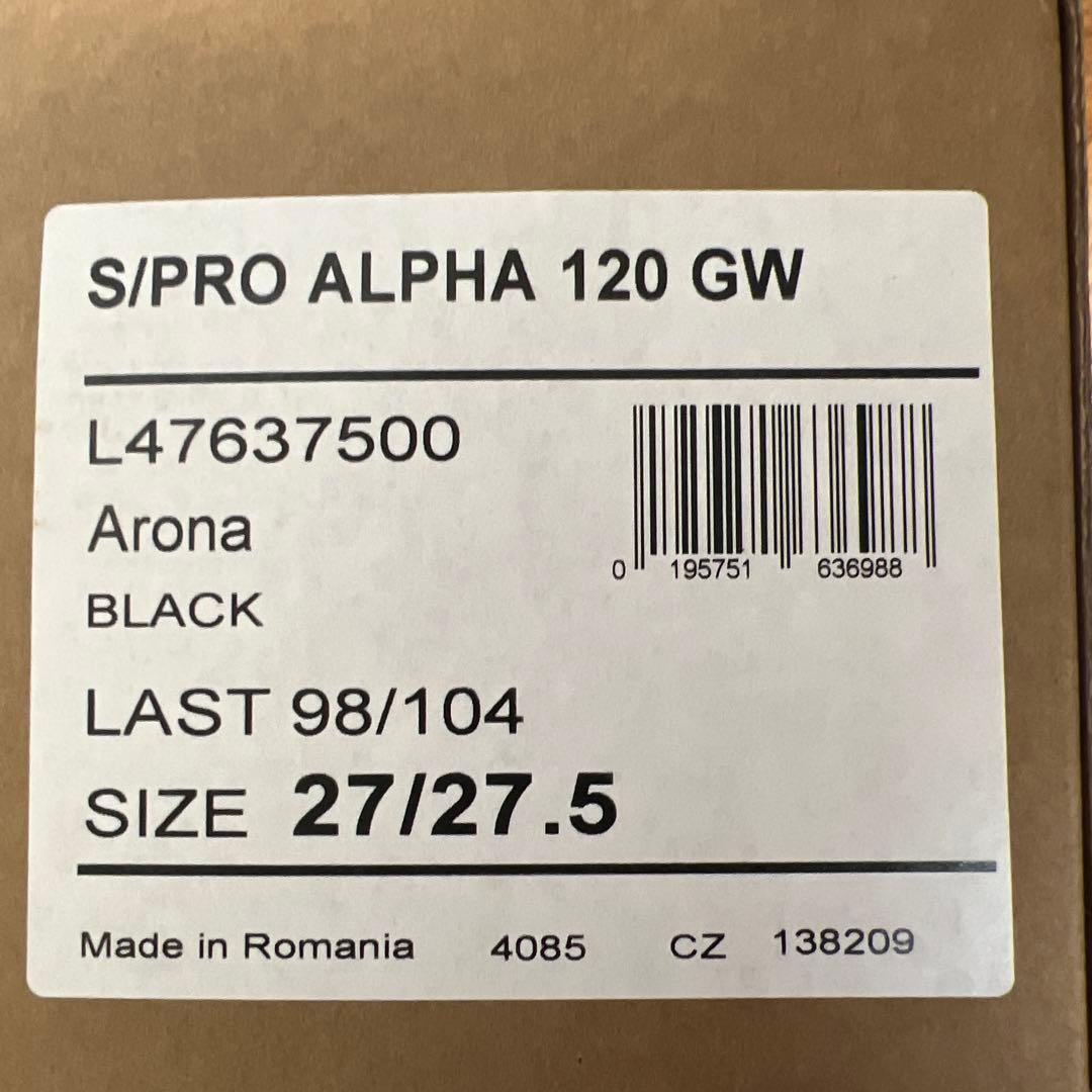 SALOMON S/PRO ALPHA 120 GW スキー用ブーツ