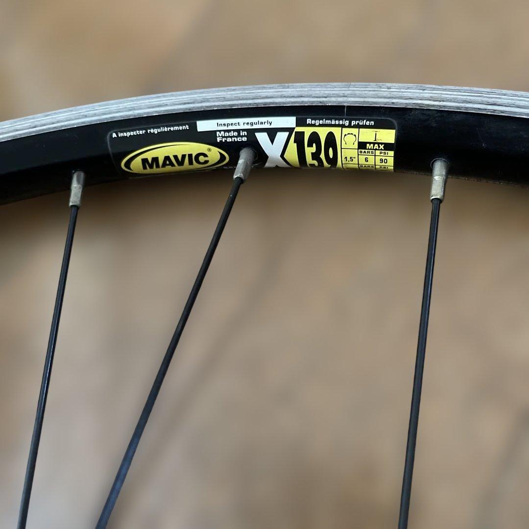 MAVIC MTB 26インチ ホイール X139 シマノ 9速