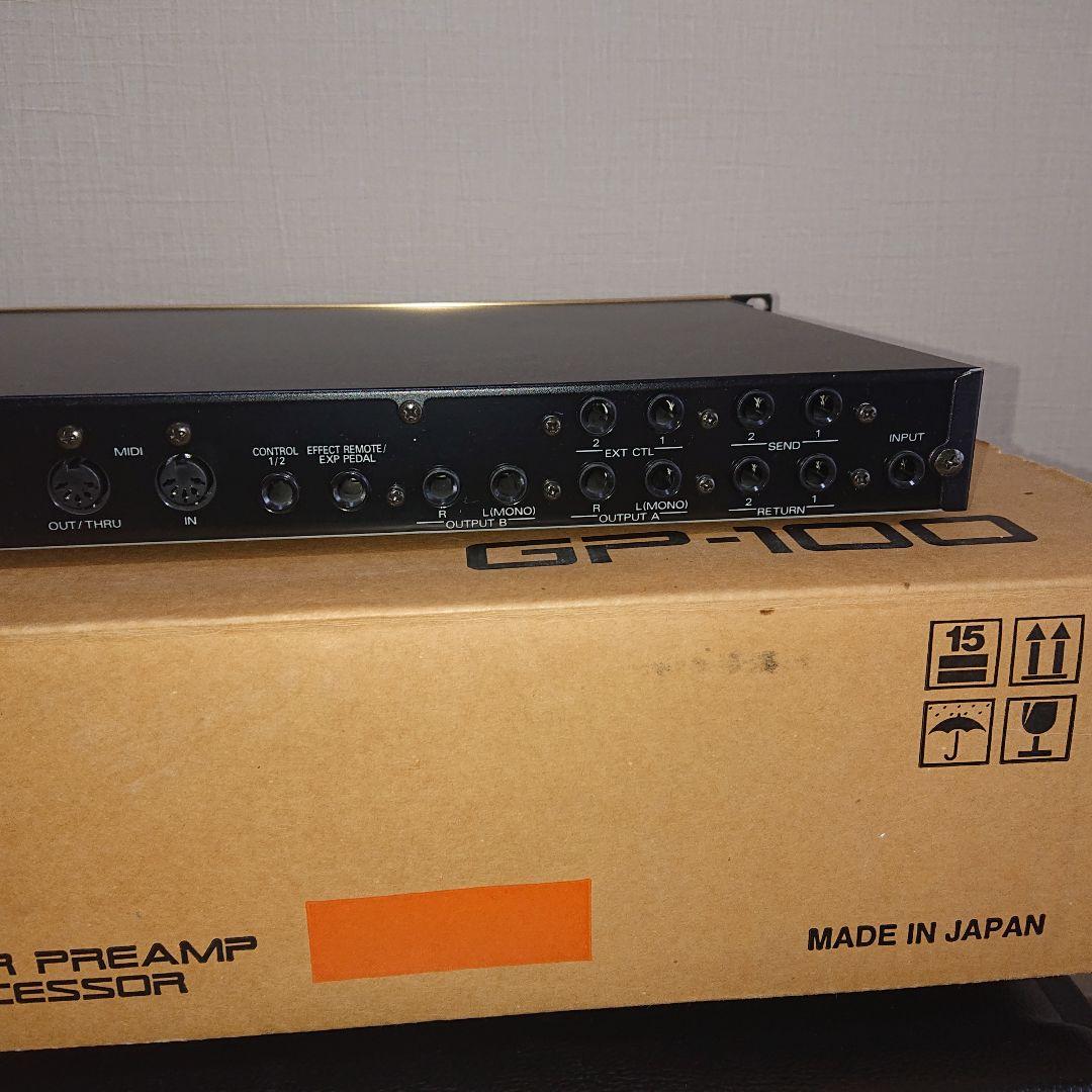 Roland GP-100 ギター プリアンプ/プロセッサー 箱、説明書 付属