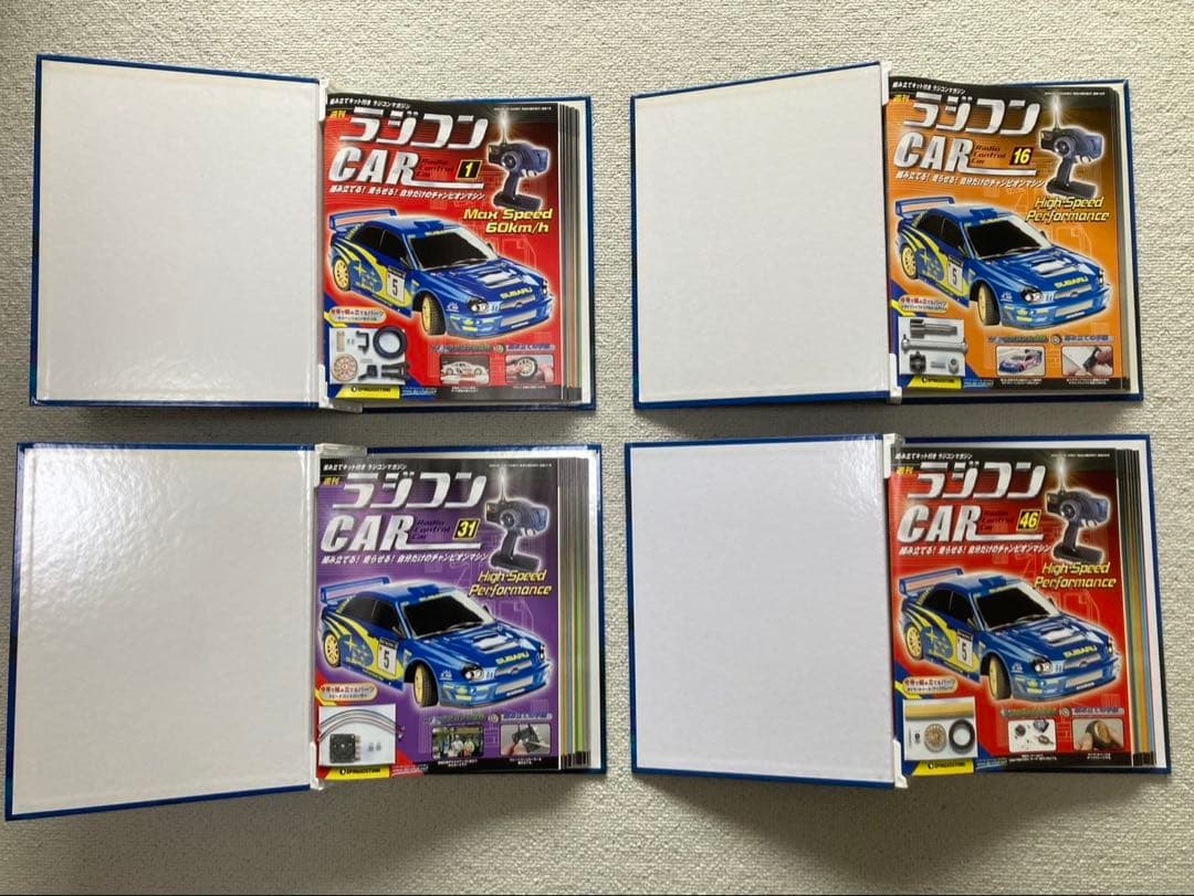 【最終値下げ】デアゴスティーニ　スバル　インプレッサ1/10スケール　ラジコン