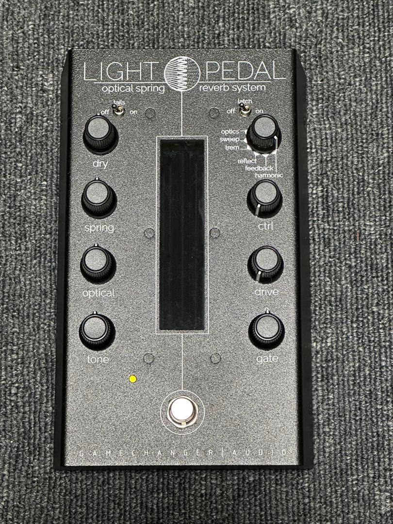 Gamechanger Audio LIGHT PEDAL光学スプリングリバーブ