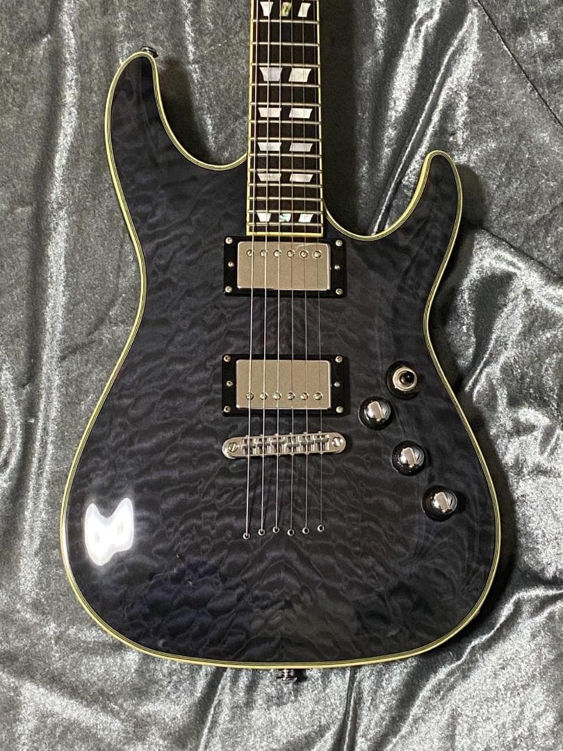 Schecter C-1 Custom セイモア・ダンカンPU搭載