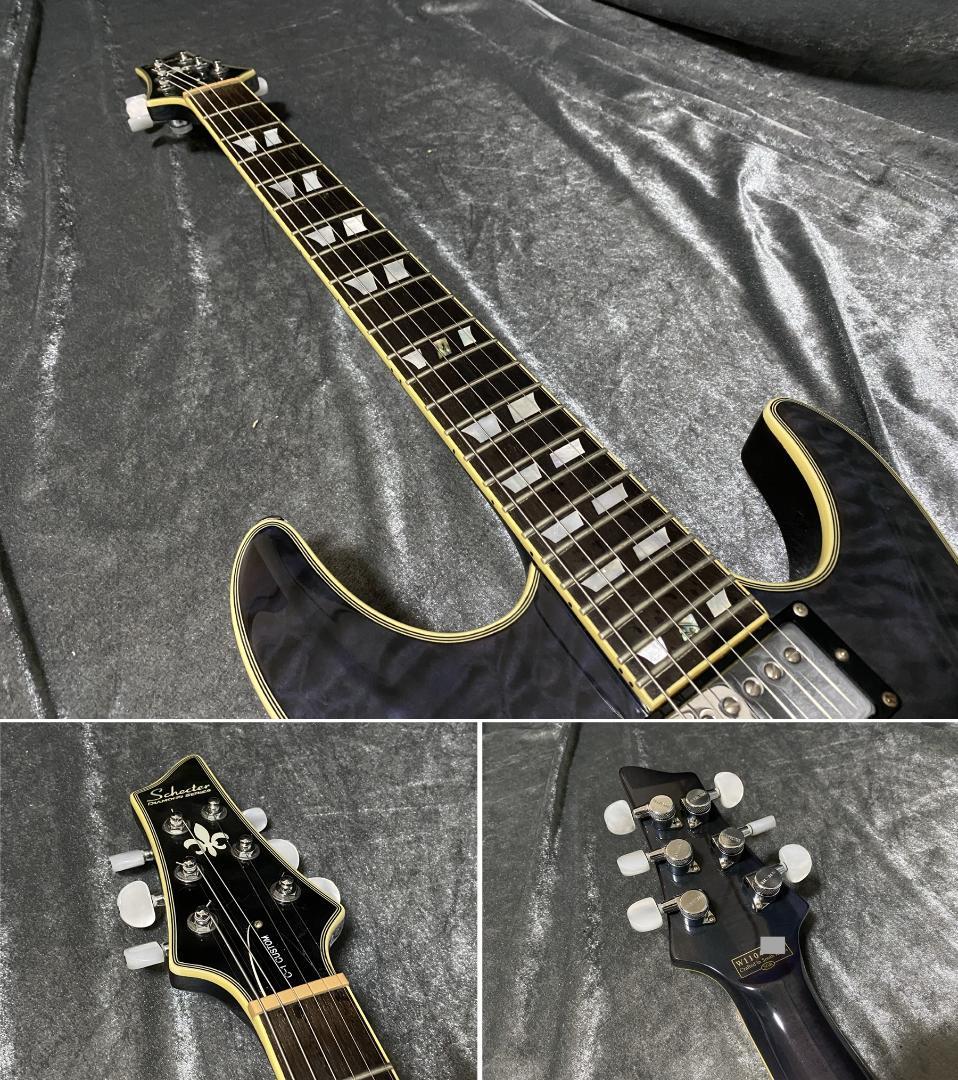 Schecter C-1 Custom セイモア・ダンカンPU搭載