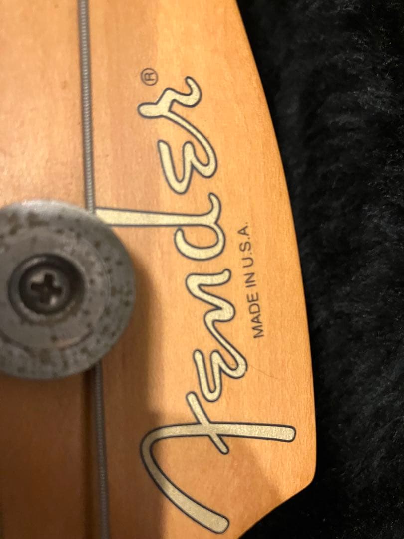 【ジャンク品 フェンダー Fender】90's製プレシジョンベースサンバースト