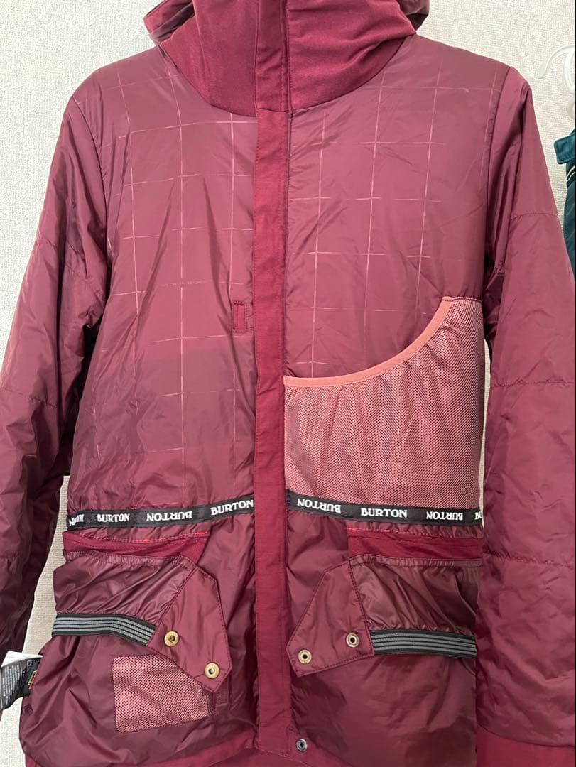 BURTON LIVINGLINING ジャケット M バーガンディ