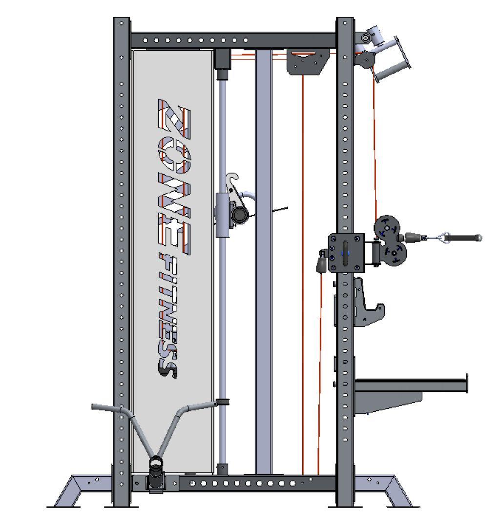 オールインワンスミスマシン ZONE FITNESS