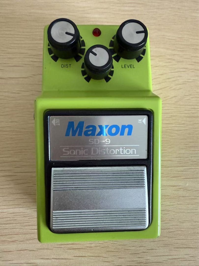 中古Maxon SD-9 Sonic Distortionディストーションペダル