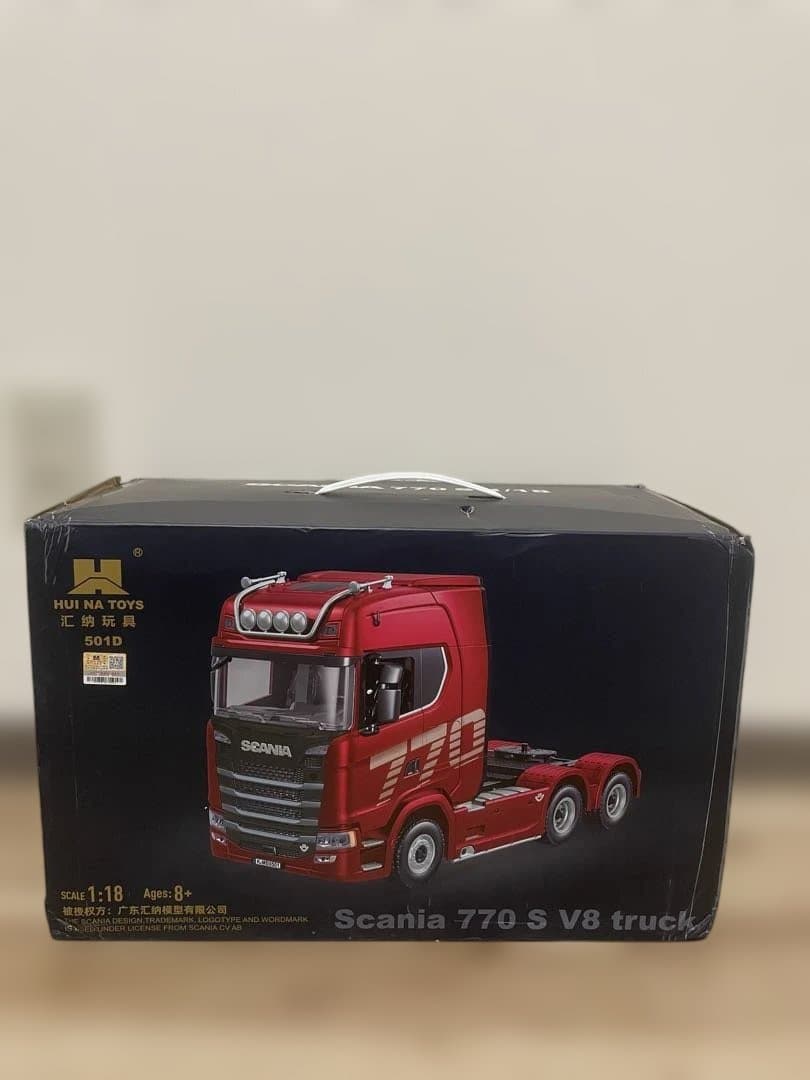 1/18 HUINA SCANIA 770S スカニアRC ラジコントラック