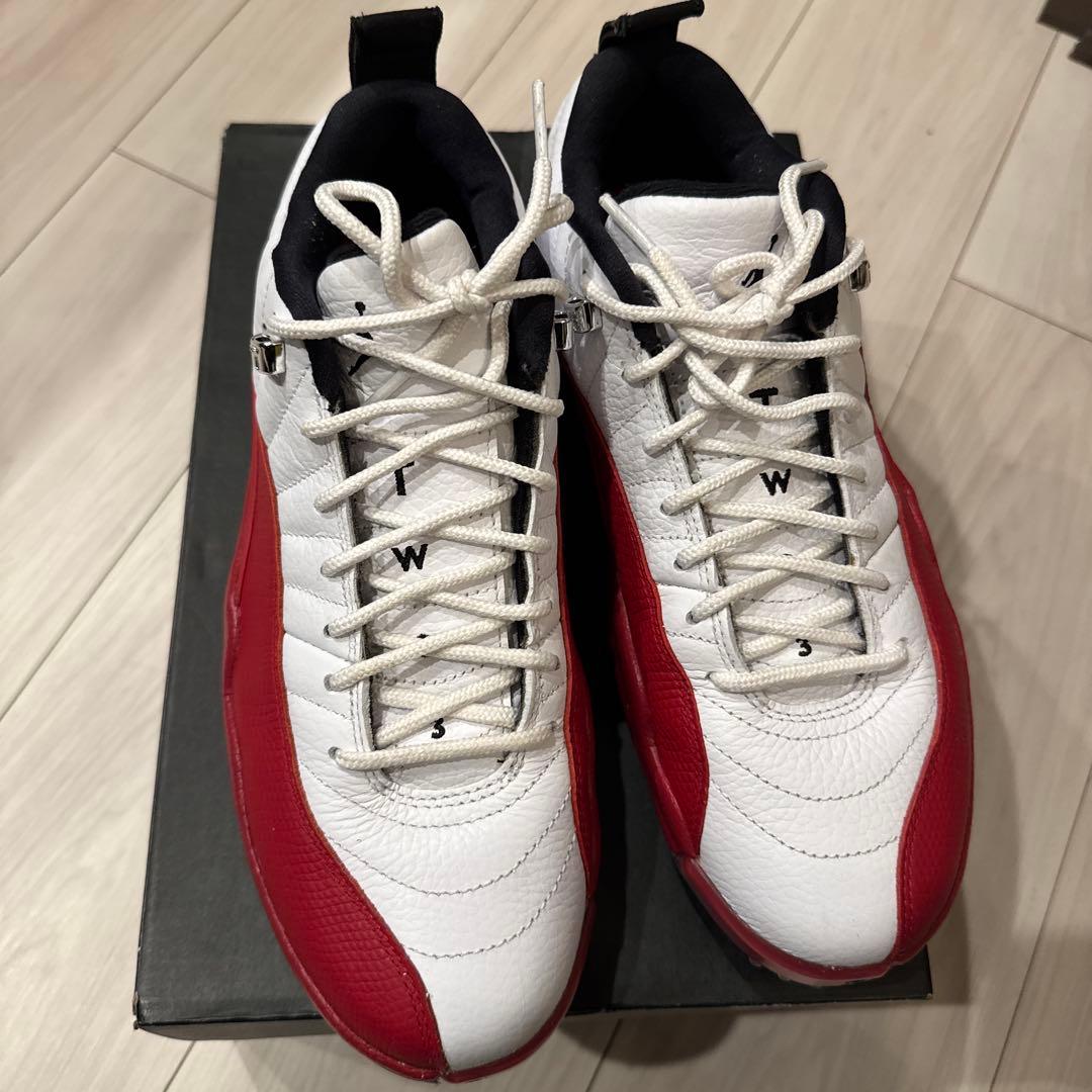 AIR jordan12 LOW GOLF チェリー