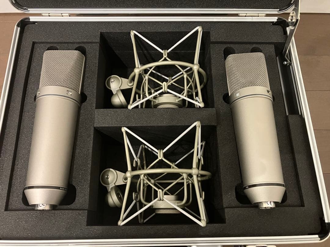 Neumann U87 Ai ステレオペア 美品 ショックマウント付