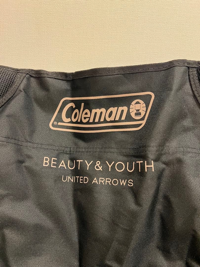 BEAUTY & YOUTH 別注COLEMAN ヒーリングチェア　未使用