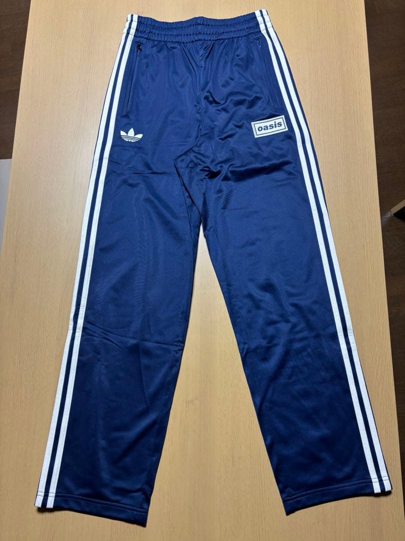 adidas Originals × Oasis トラックパンツ ネイビー XS