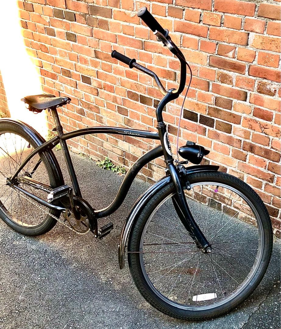 希少schwinn S-1ビーチクルーザー　クラシックblack custom