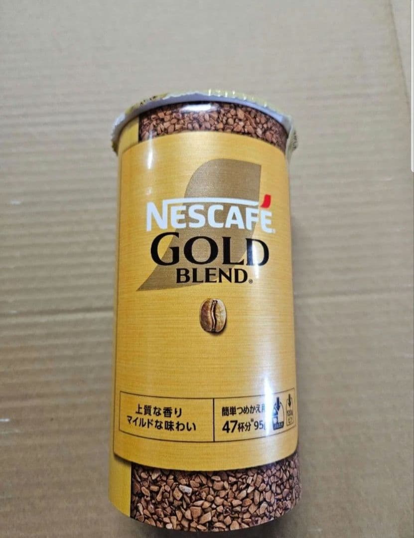 ネスカフェゴールドブレンド　レギュラーソリュブルコーヒー　詰め替え95g　12個