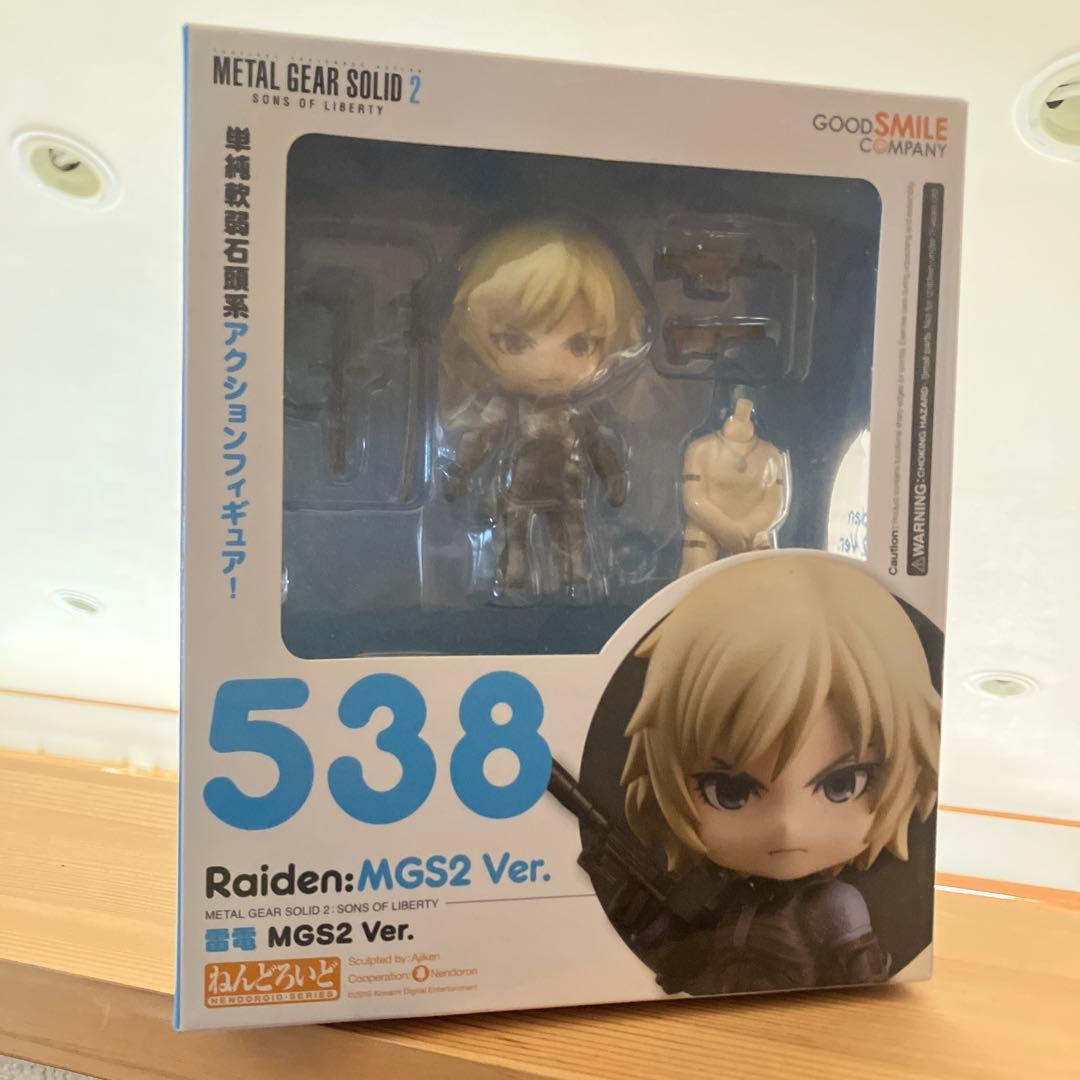 ねんどろいど 雷電 MGS2ver. 新品未開封品