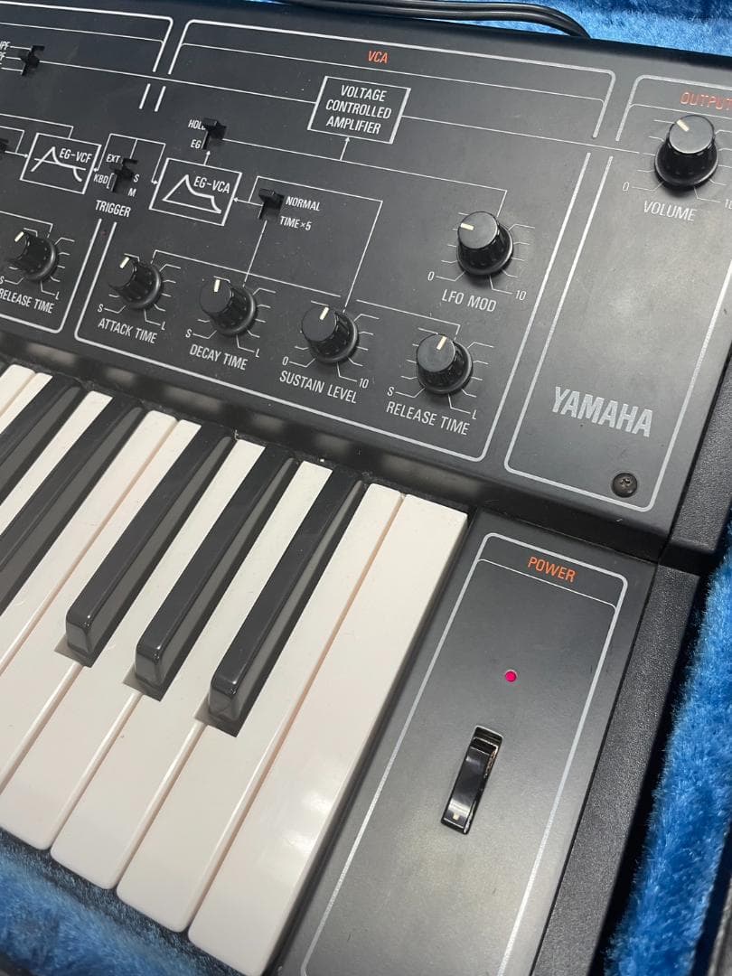 YAMAHA CS-10 アナログシンセサイザー ヤマハ ハードケース付属