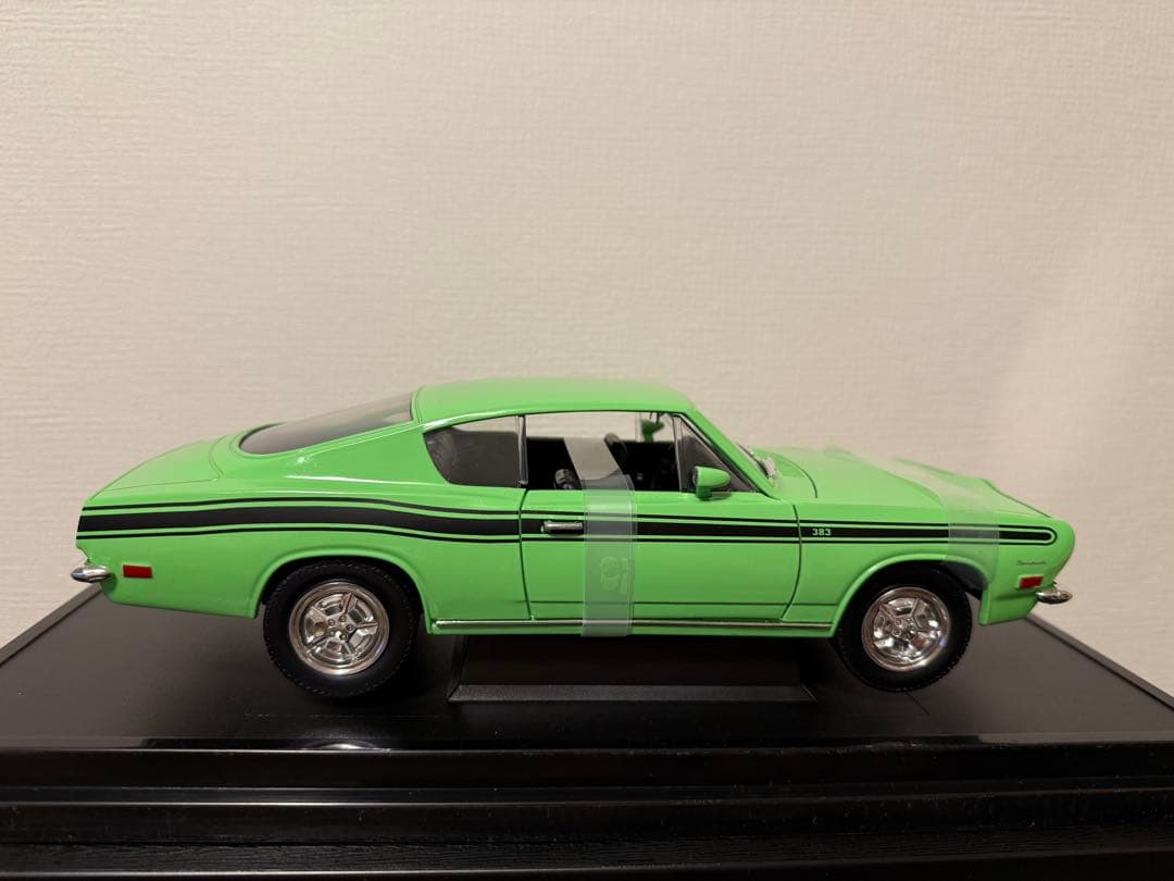 1969 Plymouth Barracuda 1/18(サブライムグリーン)