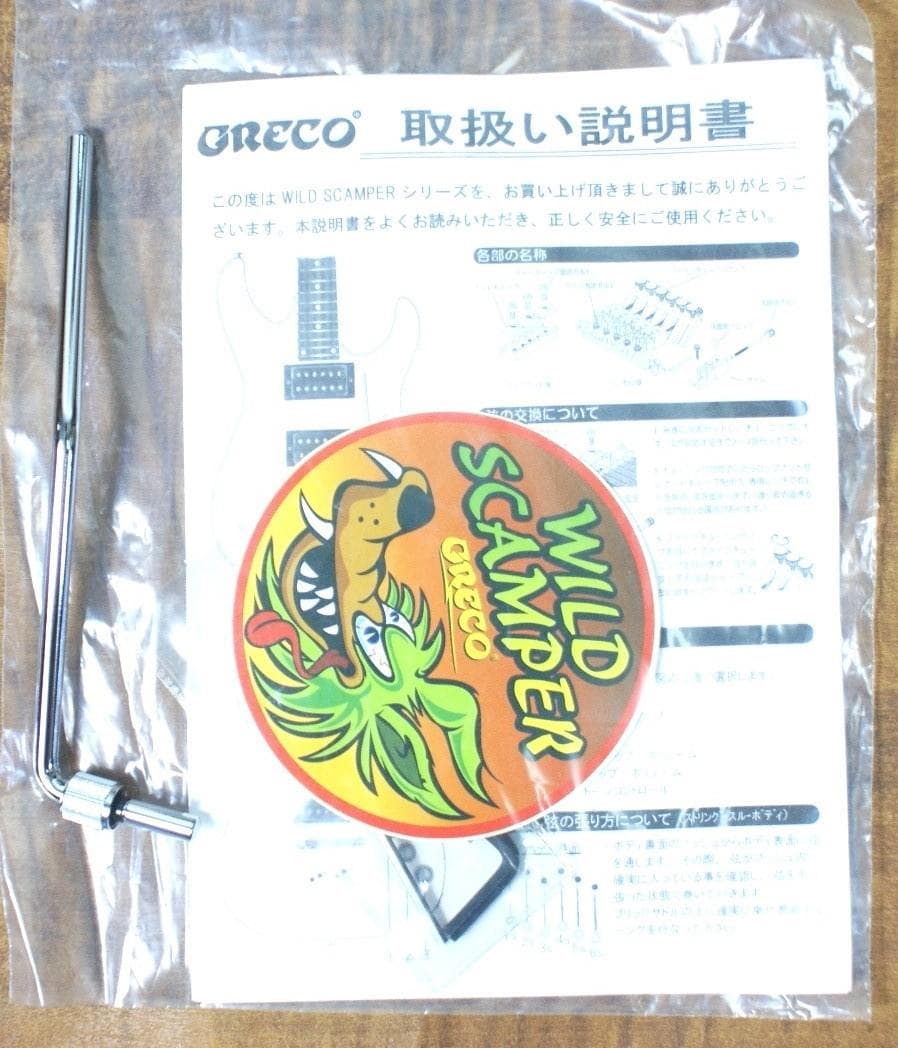 ★値下中★　綺麗　Greco グレコ エレキ WILD SCAMPER ストラト