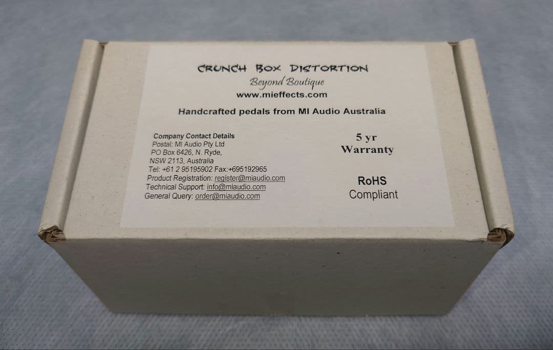 MI Audio CRUNCH BOX DISTORTION 未使用品