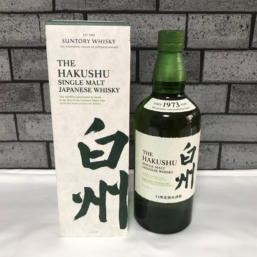 【未開封・箱付】サントリー シングルモルトウイスキー 白州 700ml