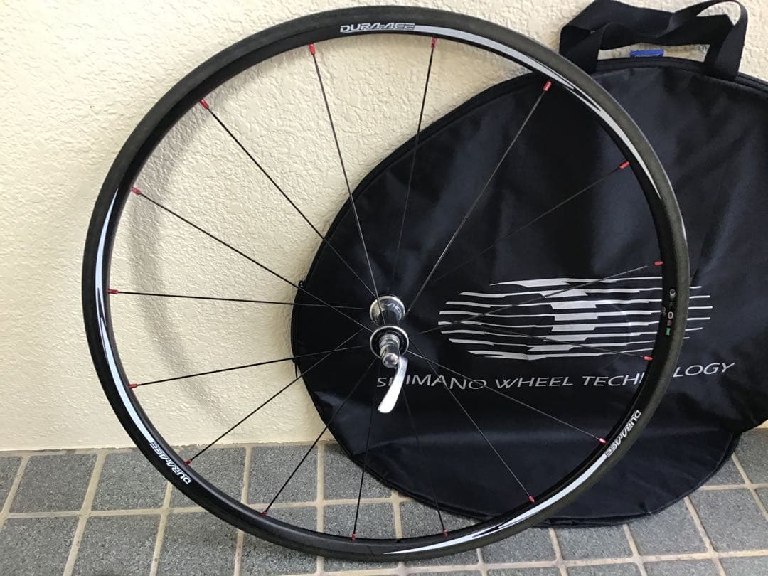 【美品】シマノDURA-ACE WH-7850-C24-TU完組ホイール