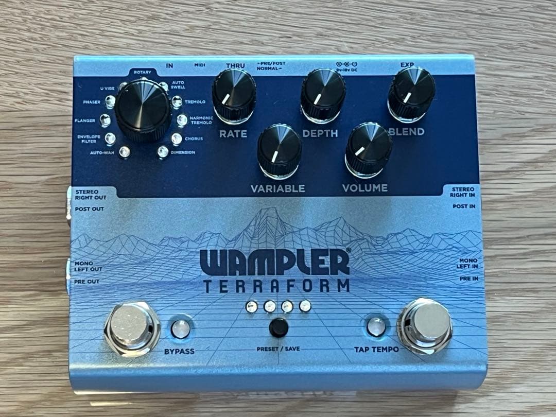 Wampler Terraform ギターエフェクター