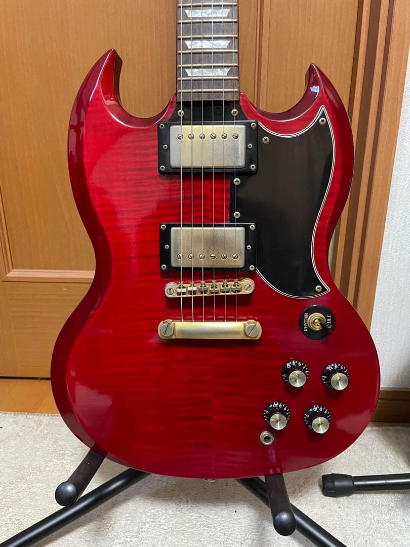 再再値下げEpiphone SG レッド　ハードケース付き