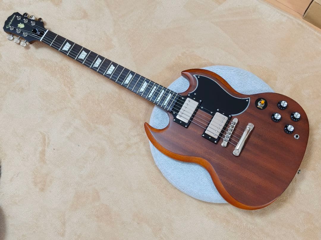 極超美品　Epiphone SG Standard　ナチュラル　書斎で観賞用
